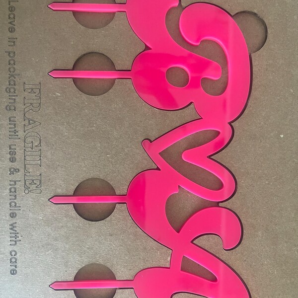 Custom Wood Arch Label Signs With Stand | Engraved Labels | Buffet Food ...