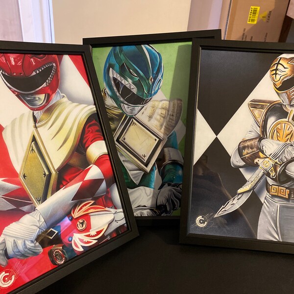 Rangers 3 Print Pack - Etsy