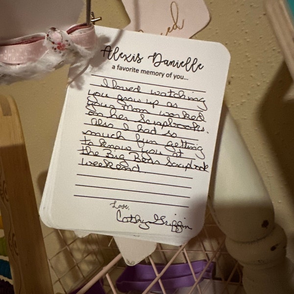 Wishes for Baby Notecards, Baby Shower Decor, Shower Activity, Baby ...