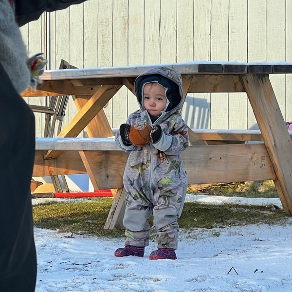 Hooded Cowl Baby Hat, Bear Ears, Bear Hat, Toddler Neck Warmer, Kid ...