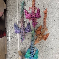 3D Printed Flexi Ball Python Snake - Etsy