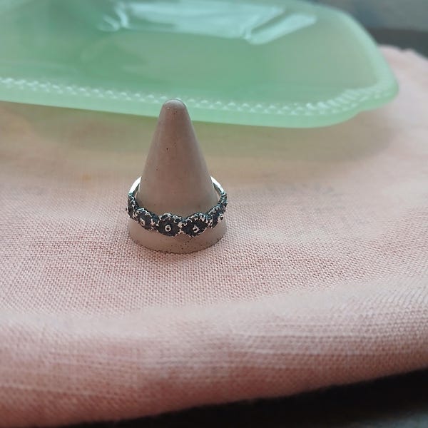 Made to Order! Sterling Silver Ring "pagonya" National Emblem of ...