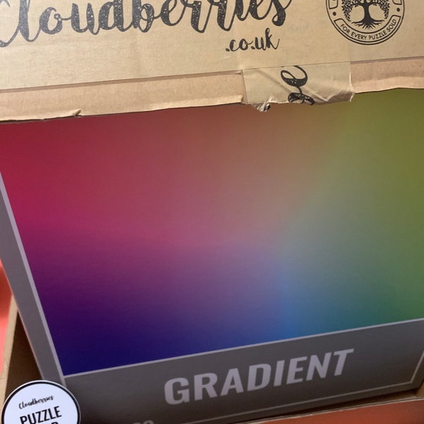 2000 Piece Gradient Jigsaw – amazing, Colourful 2000-piece Gradient ...
