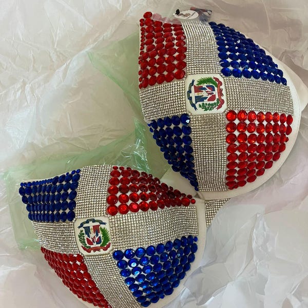 Fully Hand Jeweled Bra (front and Back) - Etsy