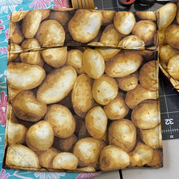 Microwave Potato Bag Sewing Pattern PDF // Beginner Friendly DIY With ...