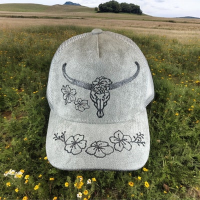 Traceable Hat Burning Design, Dandelion Pattern, Print Trace and Burn ...