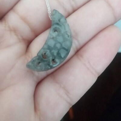 Natural Burmese Grade A Icy Translucent Wuji Jadeite Disc Wu Shi Tag ...