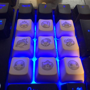 Monster Hunter Keycaps, Monsters - Etsy