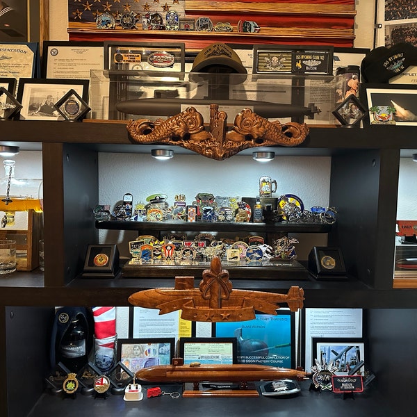 US Navy LDO/CWO Mustang Carving - Etsy