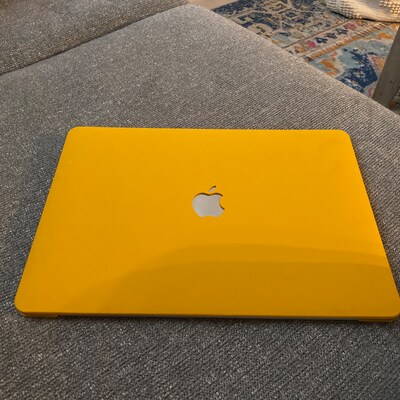 Luminous Yellow Hard Case Cover for MacBook Air 13 MacBook Pro 13 14 16 ...