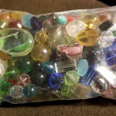 Green Bead Soup, Bulk Bead Mix in Assorted Crystal Glass Bulk Beads ...
