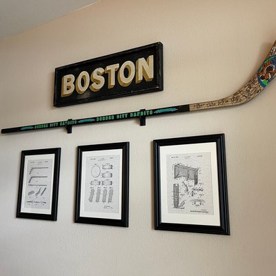 Hockey Skater Stick Wall Display Holder - Etsy