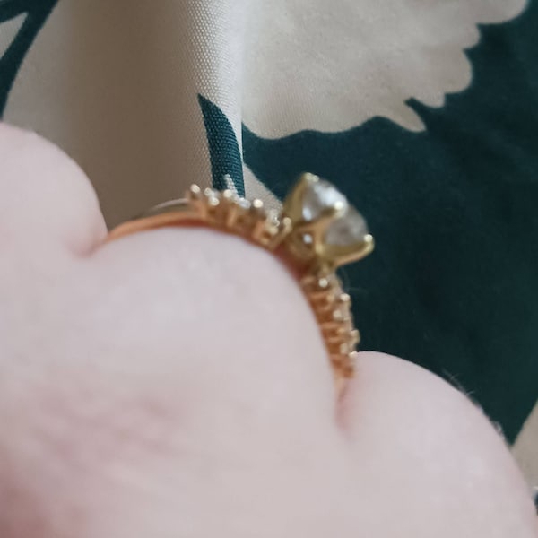 Diamond Large Wedding Band Guard Ring, Unique Wedding Band, Diamond ...