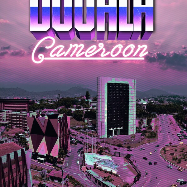 Nairobi Wall Art Poster | Digital Download | Vibrant Cityscape | Kenyan ...