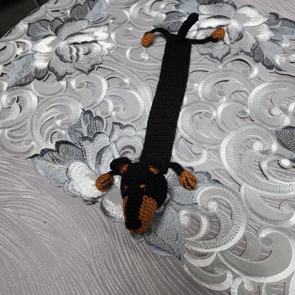 Tuxedo CAT Bookmark, Black and White Cat Plush Bookmark, Cute Animal ...