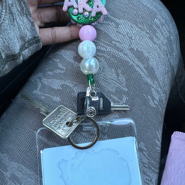 AKA Badge Reel #3, Alpha Kappa Alpha, AKA Nurse, Sorority Gift, Pink ...