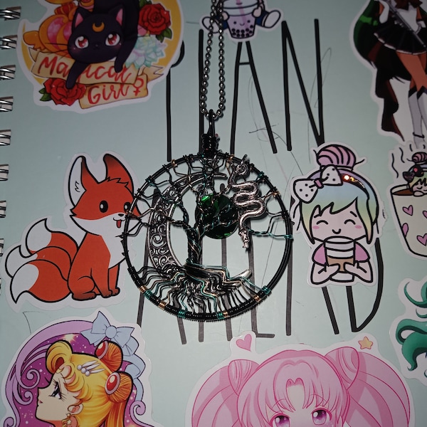 Loki Tree of Life Pendant - Etsy