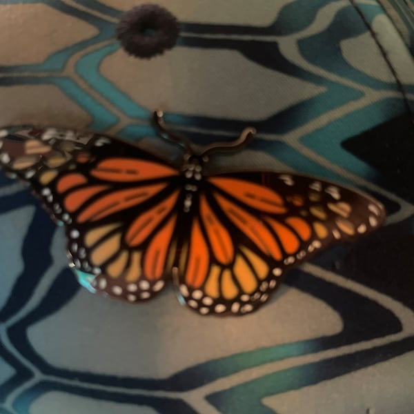 Monarch Butterfly Enamel Pin - Etsy