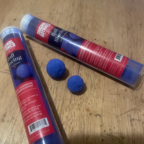 Lucky Blue Balls - Ball Blueing - Añil Modamo - Etsy