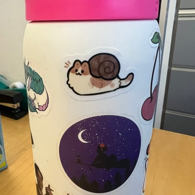 Mini Strawberry Bunny and Flower Rabbit Acrylic Keychain Set of 2 / 1in ...