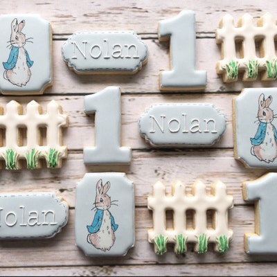 One First Birthday or Anniversary Cookie Cutter or Fondant Cutter and ...