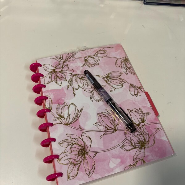 A5 A7 6 Ring Planner Binder Notebook Card Holder Refillable Notebook ...