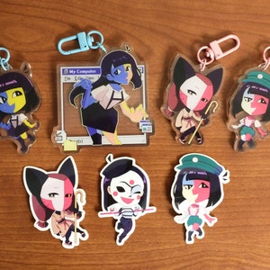 ENA Chibi Keychains - Etsy