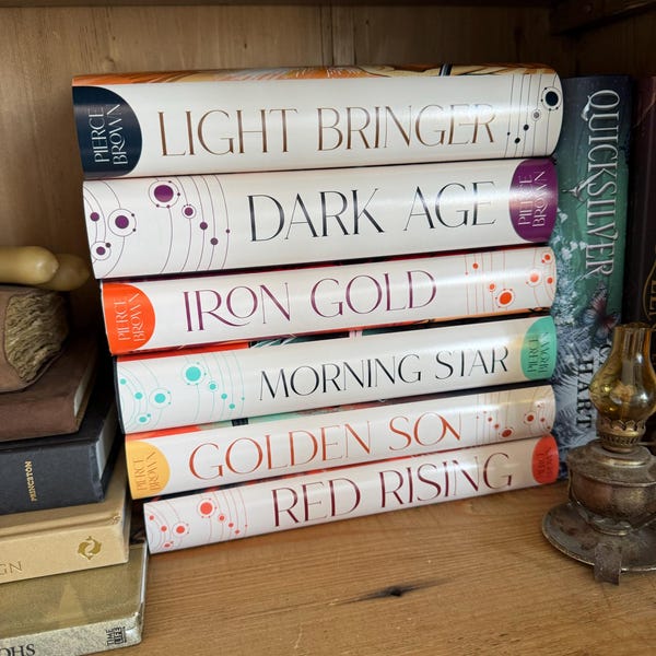 Red Rising Dust Jackets Full Set - Etsy