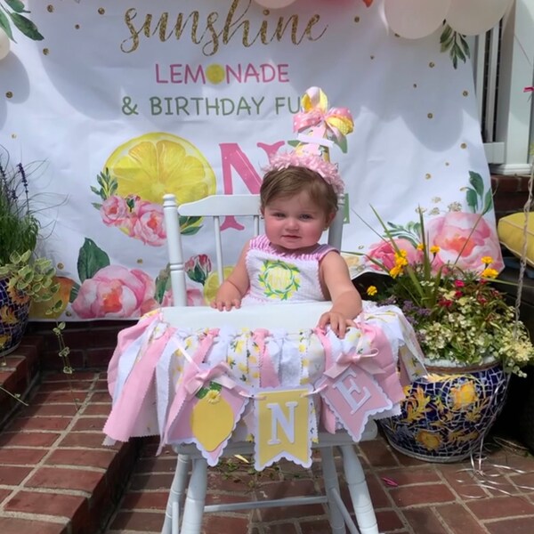 Pink Lemonade Party Hat - Lemonade Stand Birthday Party, Pink Lemonade ...