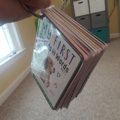My First Sounds and Words Flashcards-set 1 - Etsy