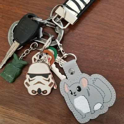 Custom Name Key Fob - Etsy