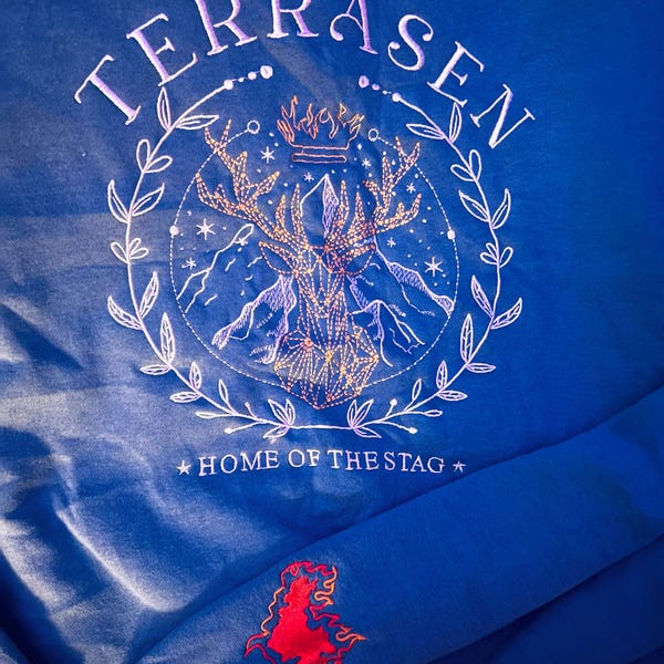 The Thirteen Embroidered Shirt, Sjm TOG Manon, From Now Until the ...