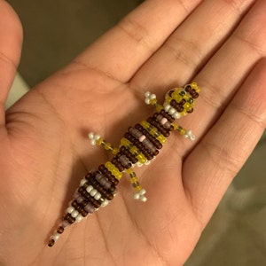 TUTORIAL Bead Leopard Gecko - Etsy