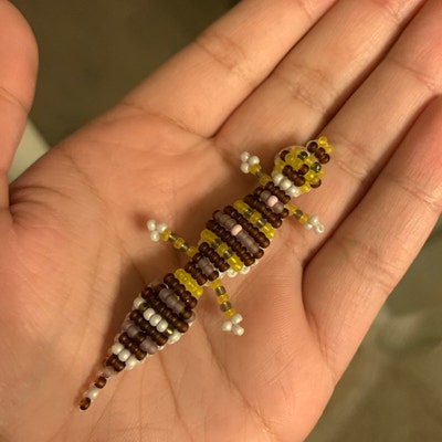 TUTORIAL Bead Leopard Gecko - Etsy