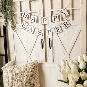 Duke Bound Banner Garland Bunting Sign Distressed Farmhouse | Etsy