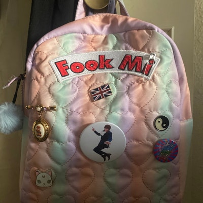 Solid Red Heart Shapes 2 Pack Iron on Embroidered Patch and Applique ...