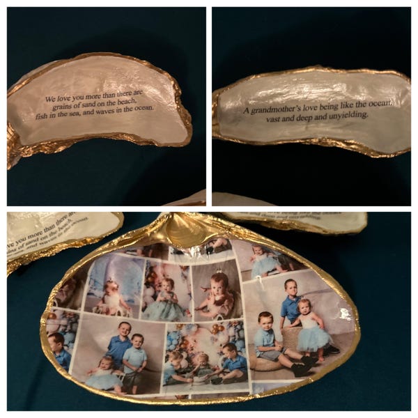 Luxury Bachelorette Bridal Party Custom Name Clam Shell Gift ...