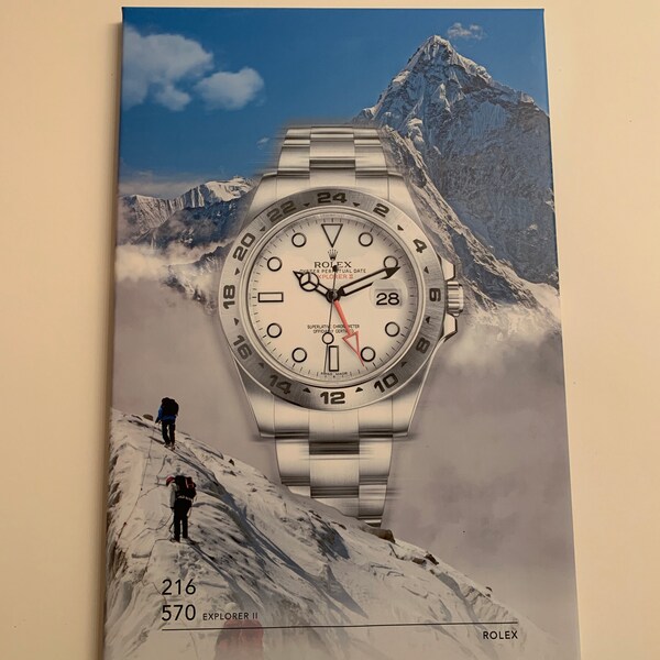 Omega Seamaster Ploprof 1200m Print. Bold Graphic Art on Canvas or ...