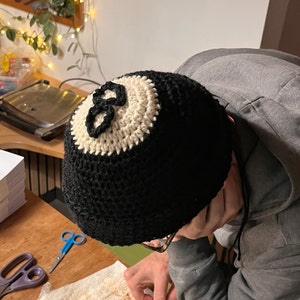 8-ball Hat Crochet Pattern PDF, Crochet Hat Pattern, Hat Pattern ...
