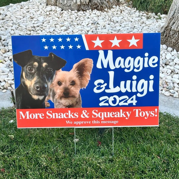 Presidential Funny Humorous Yard Sign - Etsy