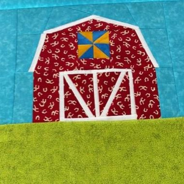 Goat Quilt Block, Paper Pieced Quilt Pattern, PDF Pattern, Instant ...