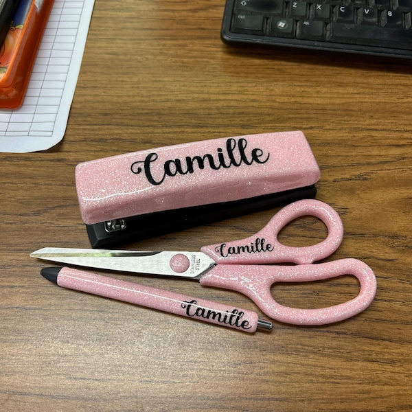 Glittered Computer Mouse, Personalized Wireless Mouse, Custom Computer ...