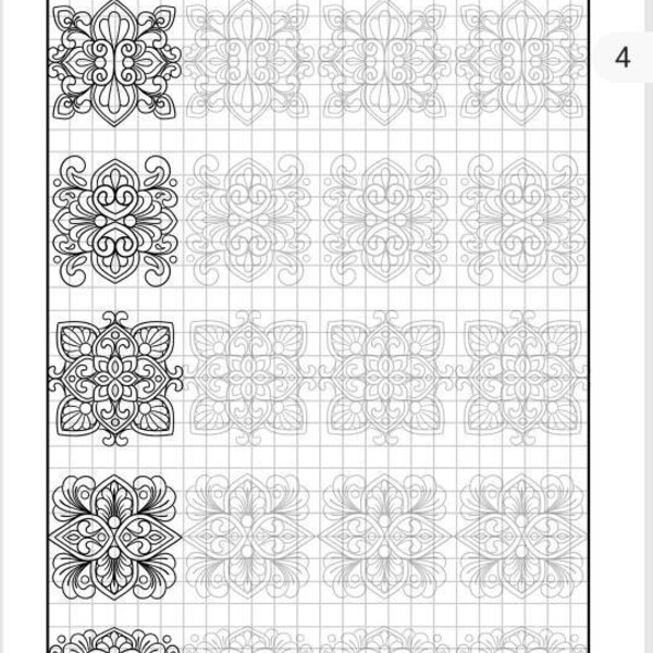 Mandala Pattern Sheets- 172 Patterns for Beginners and Artists Mandala ...