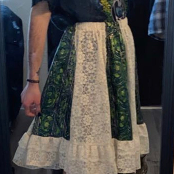 Vintage 1950's Full Circle Ric Rac Patio Skirt - Etsy