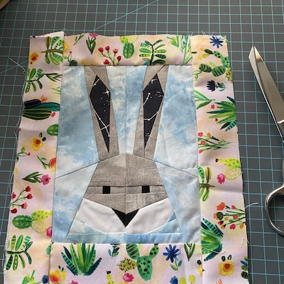 Bunny Quilt Pattern / PDF Pattern / Foundation Paper Piecing / FPP ...