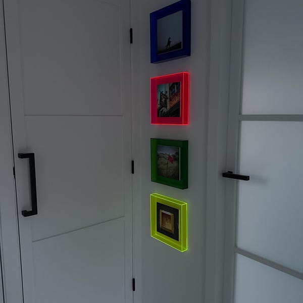 Lege Lijst(en) in Verschillende (neon)kleuren - Etsy