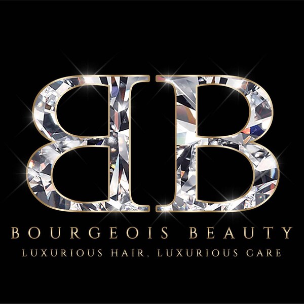 Beautiful Gold & Silver Glitter Sparkle Logo, Makeup Artist Logo ...