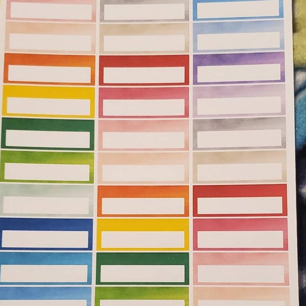 Habit 2 Checkoff Stickers Color Coding Stickers Functional Stickers ...