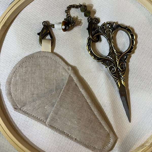Vintage Copper Sewing Gift Set • Matching Copper Needle Threader ...
