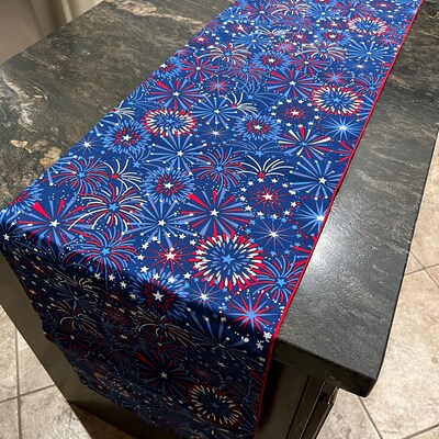 Americana Table Runner - Etsy